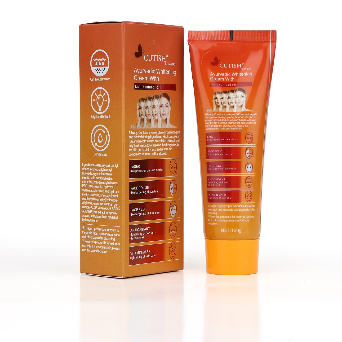 Cutish Ayurvedic Whitening Cream – www.cutishbyrazias.com