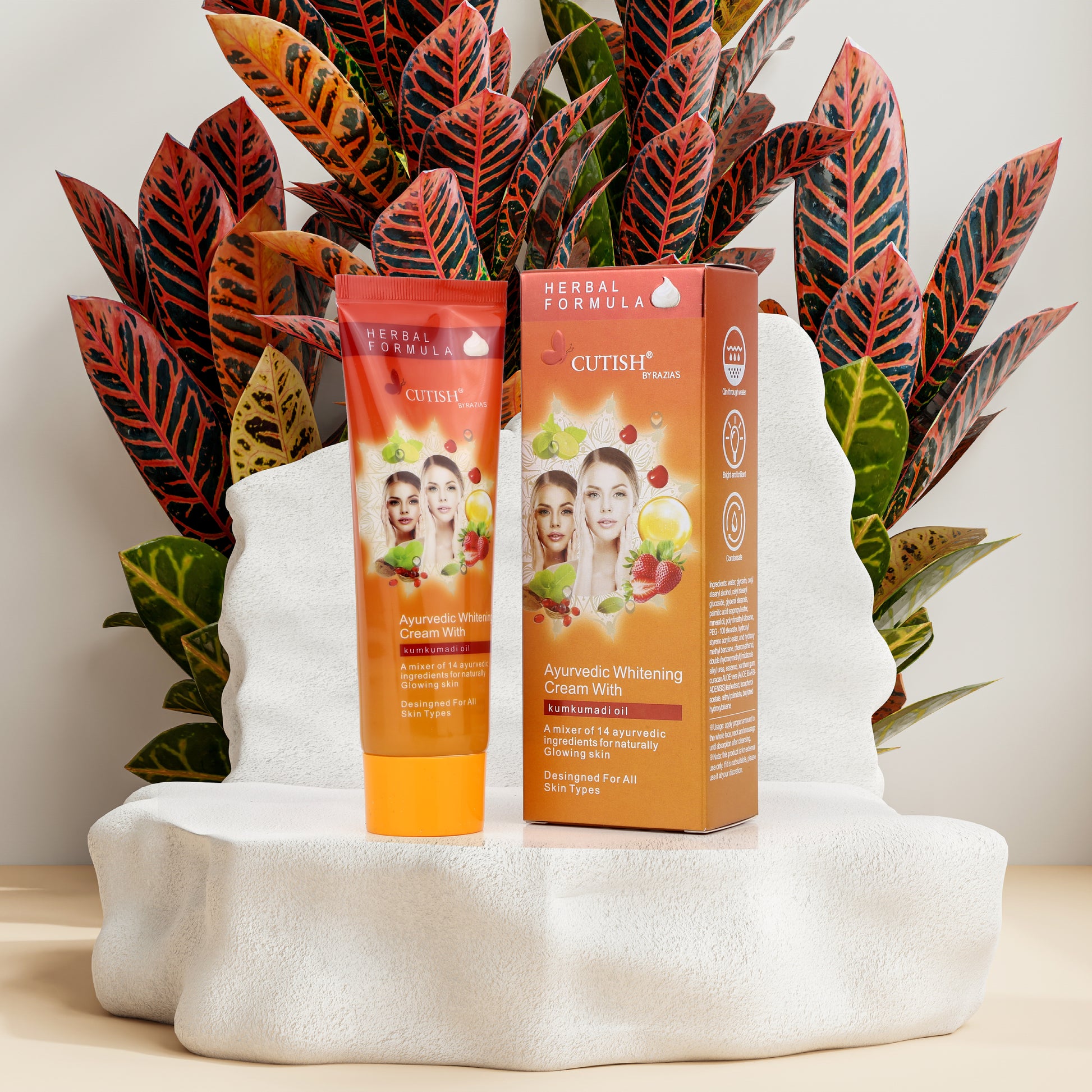 Cutish Ayurvedic Whitening Cream – www.cutishbyrazias.com